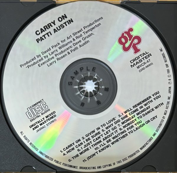 Yahoo!オークション - PATTI AUSTIN / Carry On ( Cover Of CSN&Y/Sou...