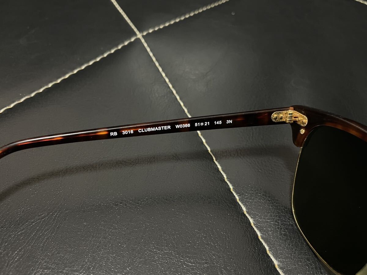 Yahoo オークション 美品 Ray Banレイバン Rb3016 Clubmaster クラブ
