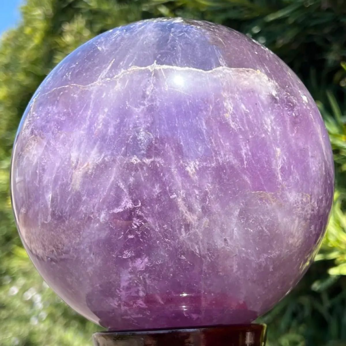家宝級 極大逸品大宝珠 超大玉 アメジスト 紫水晶 丸玉 スフィア 家宝級 極大逸品大宝珠 超大玉 アメジスト 紫水晶 丸玉 スフィア