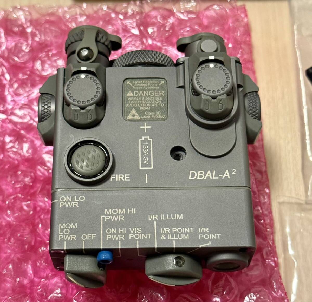 Yahoo!オークション - A/N PEQ-15A Steiner defense製DBAL A2 官品 デ...