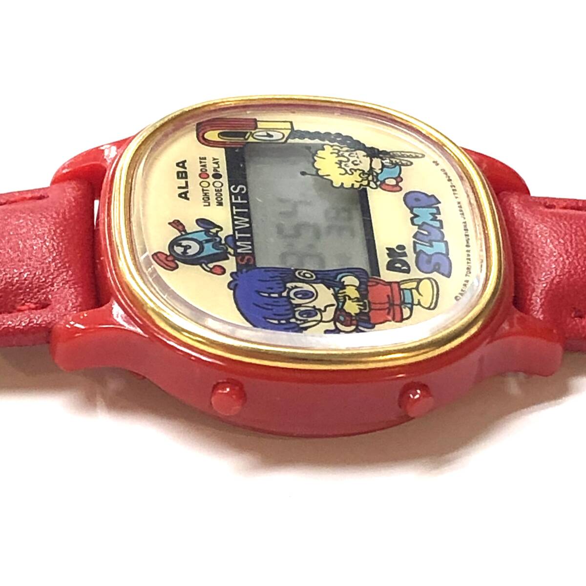Yahoo!オークション - Dr.スランプ アラレちゃん デジタル腕時計 Yahoo!オークション - Dr.スランプ アラレちゃん デジタル腕時計