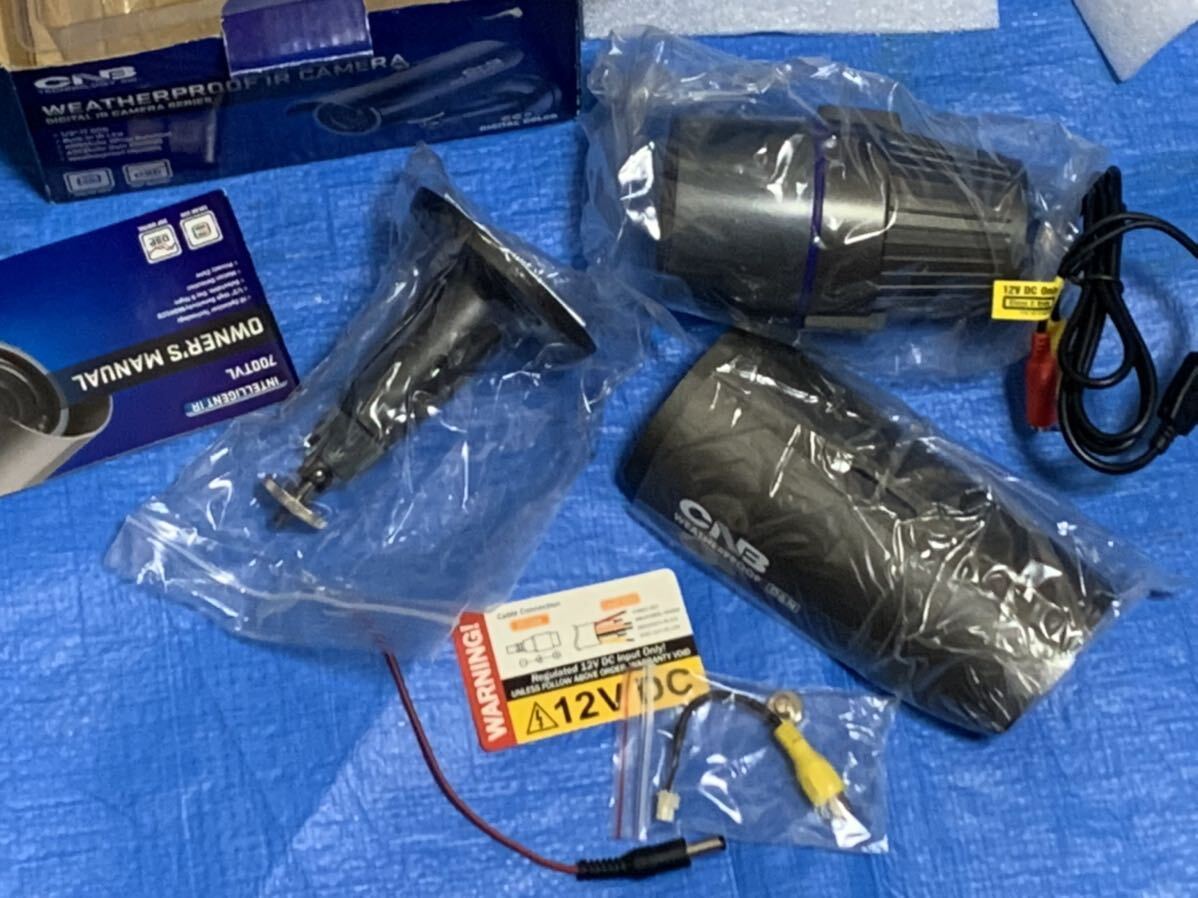 Yahoo!オークション - （未使用）CMB 防犯カメラ LED赤外線 屋外屋...