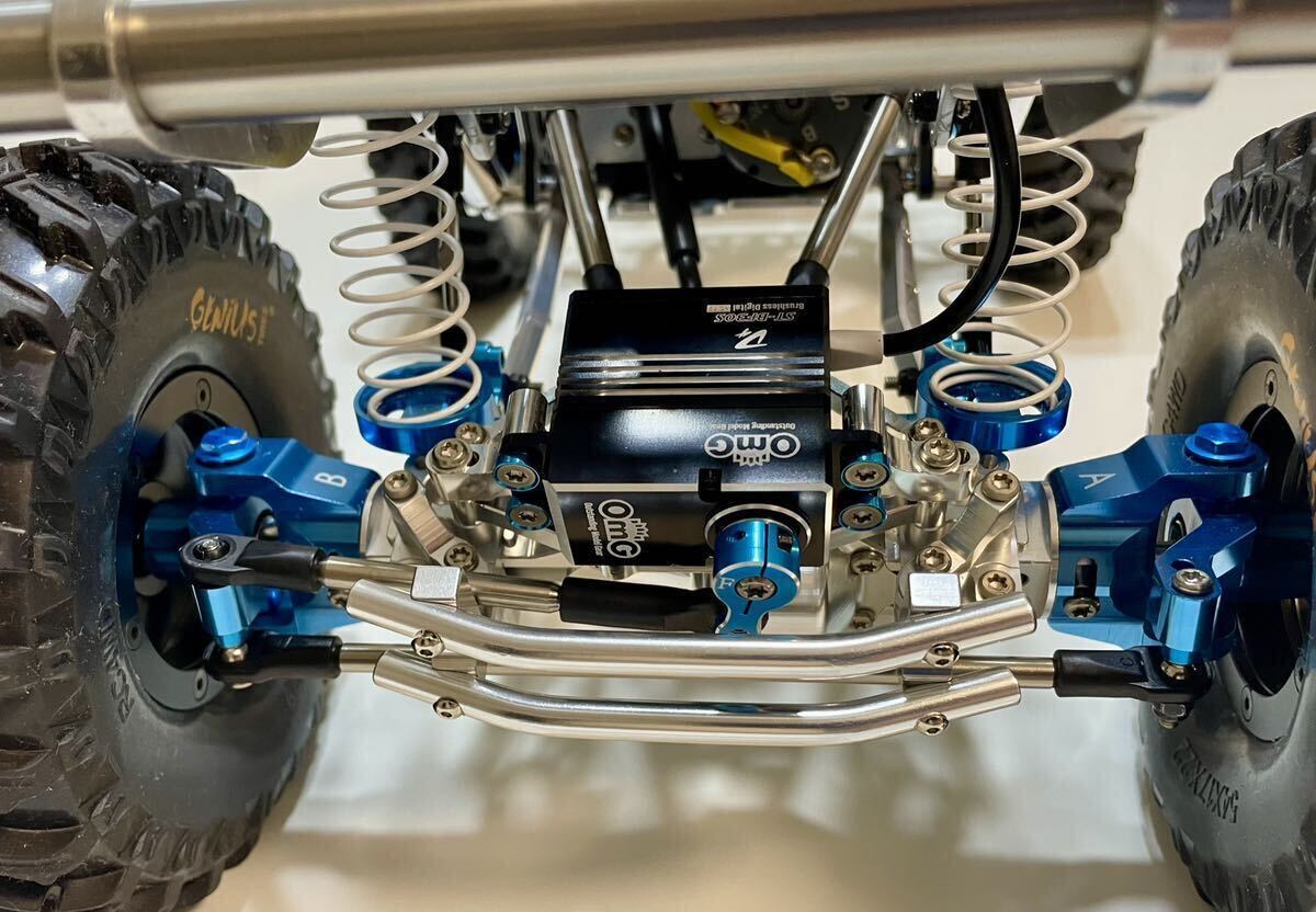 Yahoo!オークション - タミヤ CR-01 4WS仕様 モンスタービートル レア...