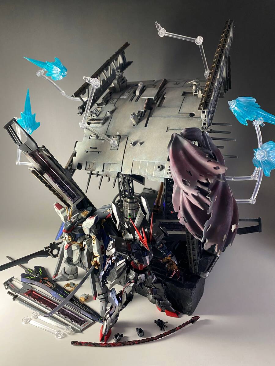 HG ストライクフリーダムガンダム + ロードアストレイΩ LED HG ストライクフリーダムガンダム + ロードアストレイΩ LED