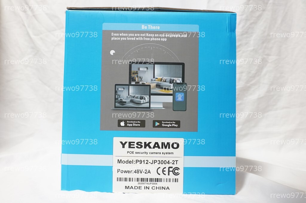 Yahoo!オークション - 【新品】YESKAMO 有線 監視カメラ 4台 12インチ...