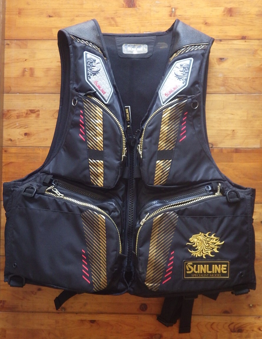 Yahoo!オークション - 2回使用 サンライン フローティングベスト SUL‐...