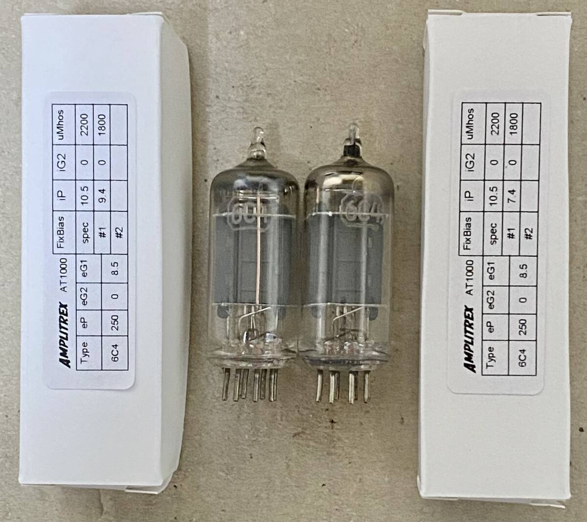 Yahoo!オークション - USED37404 RCA 6C4 Gmマッチドペア