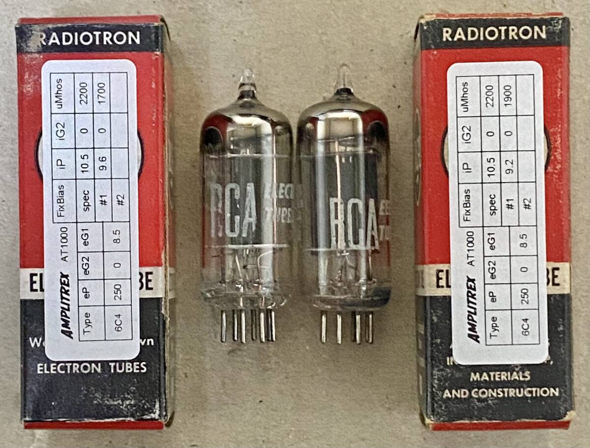 Yahoo!オークション - USED37354 RCA 6C4（ブラックプレート）2本セ...