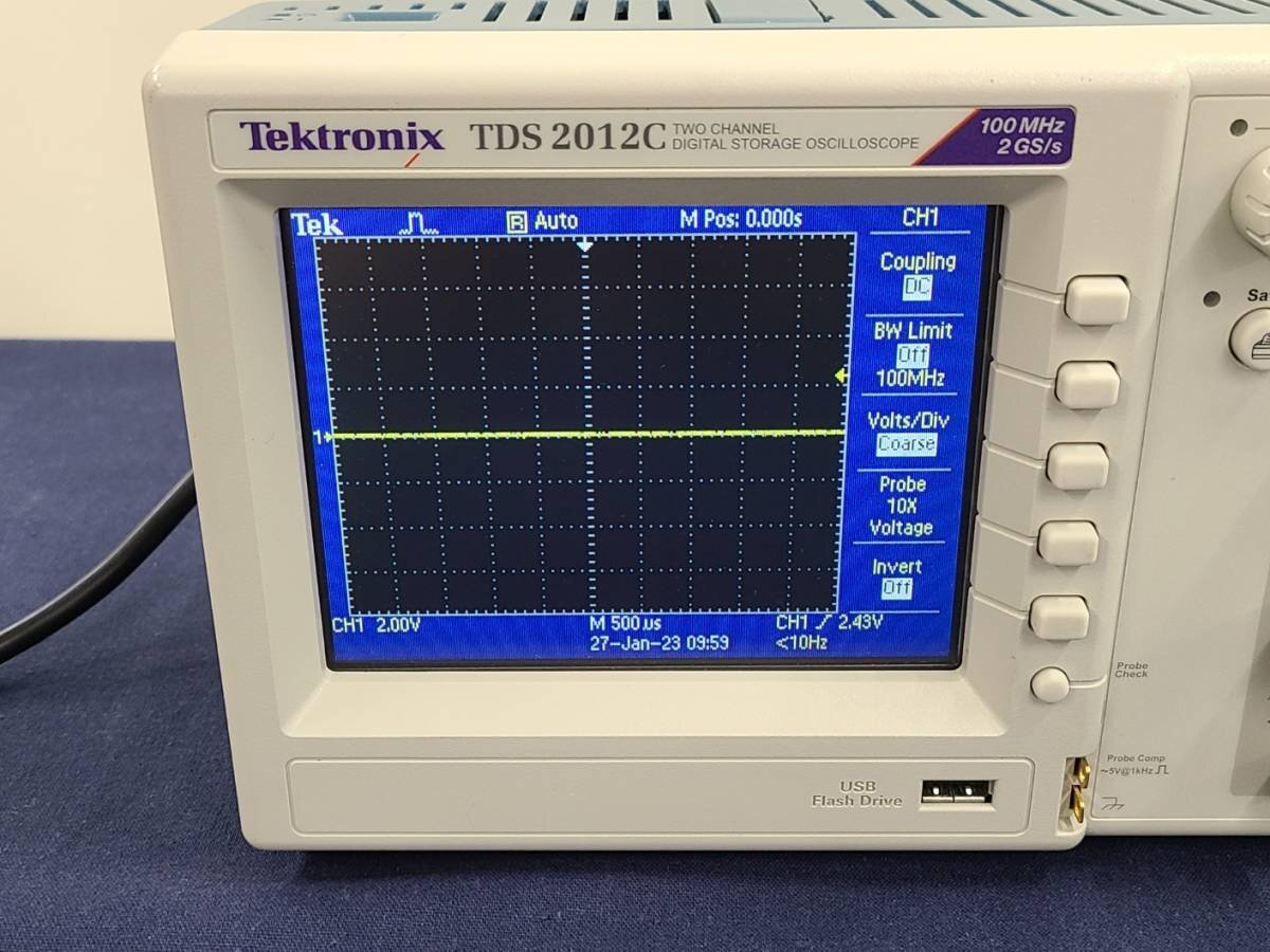 Yahoo!オークション - 在庫処分セール 「正常動作」Tektronix TDS2012...