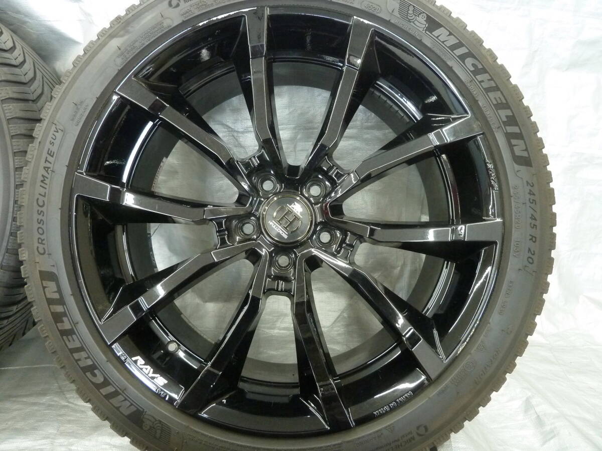 Yahoo!オークション - 2403-21 RAYS HFULLCROSS フルクロス RV5 8.5J ...