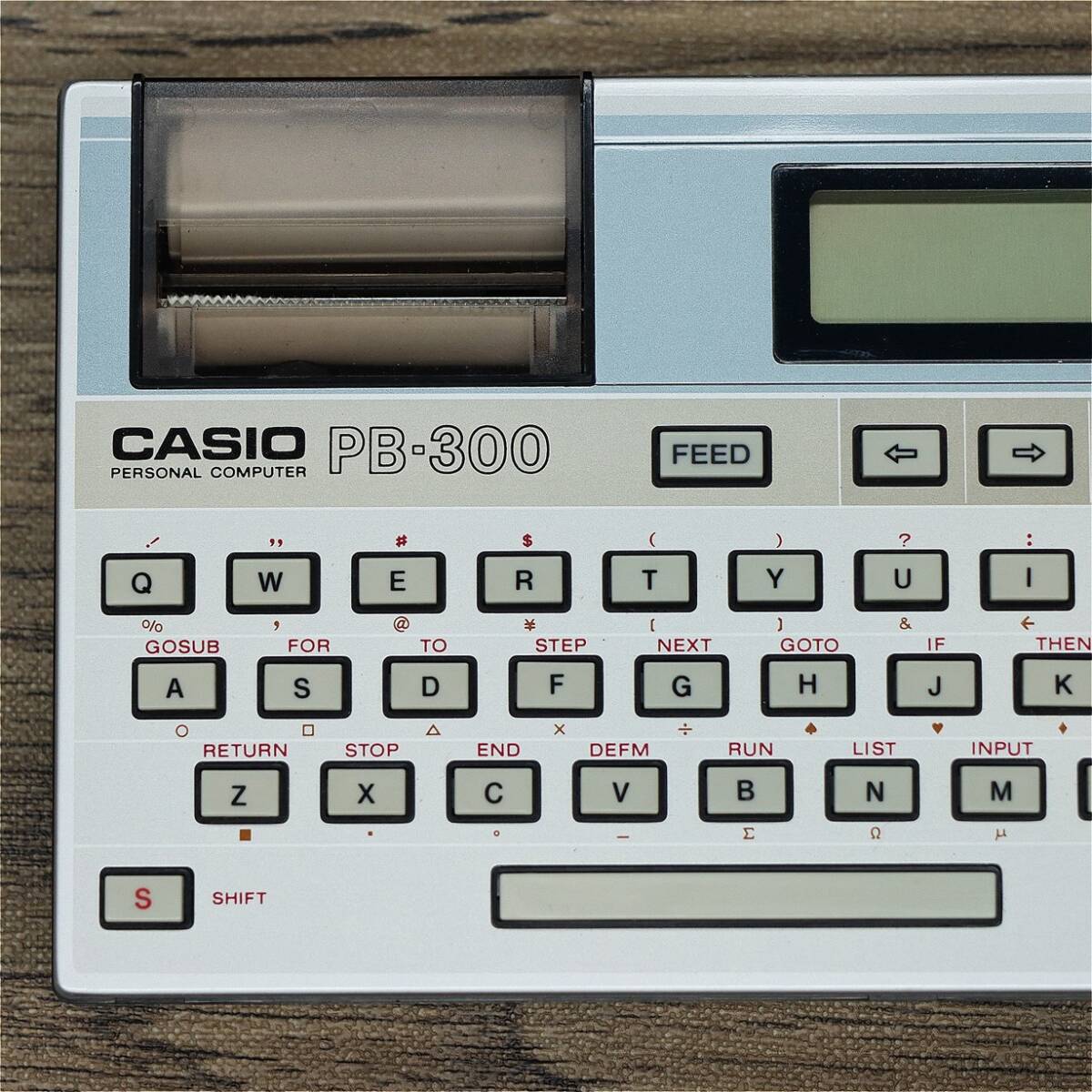 Yahoo!オークション - [ジャンク] CASIO PB-300 (カシオ ポケコン)