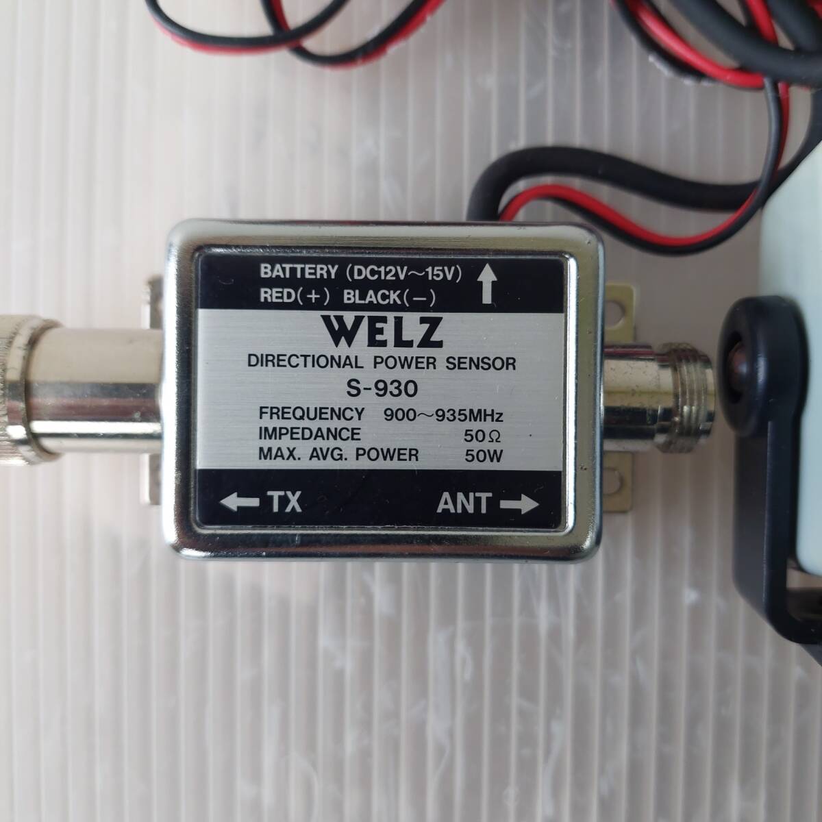Yahoo!オークション - WELZ製 S-930 SWR／パワー計 900Mhz 中古ジャ...