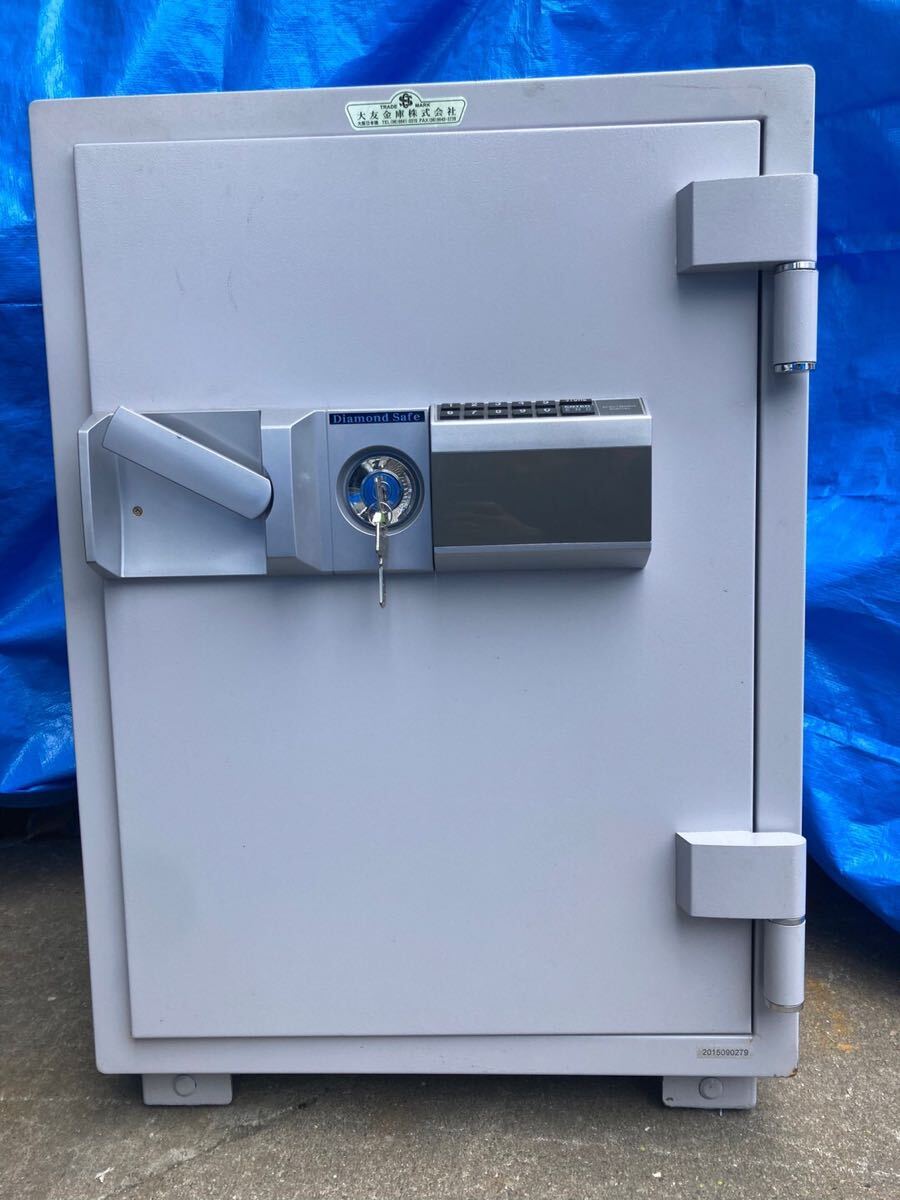 Yahoo!オークション - D8843 大友金庫 耐火金庫 テンキー式業務用 ダ...