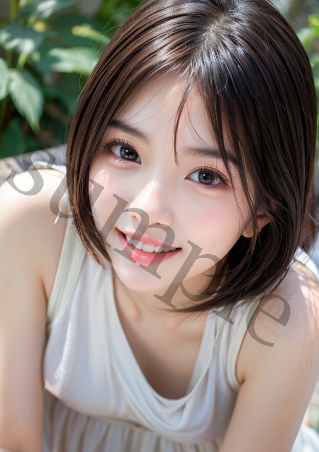 Yahoo!オークション - ラミネート無しも可 1点物 No2.276 AI美女 アー...