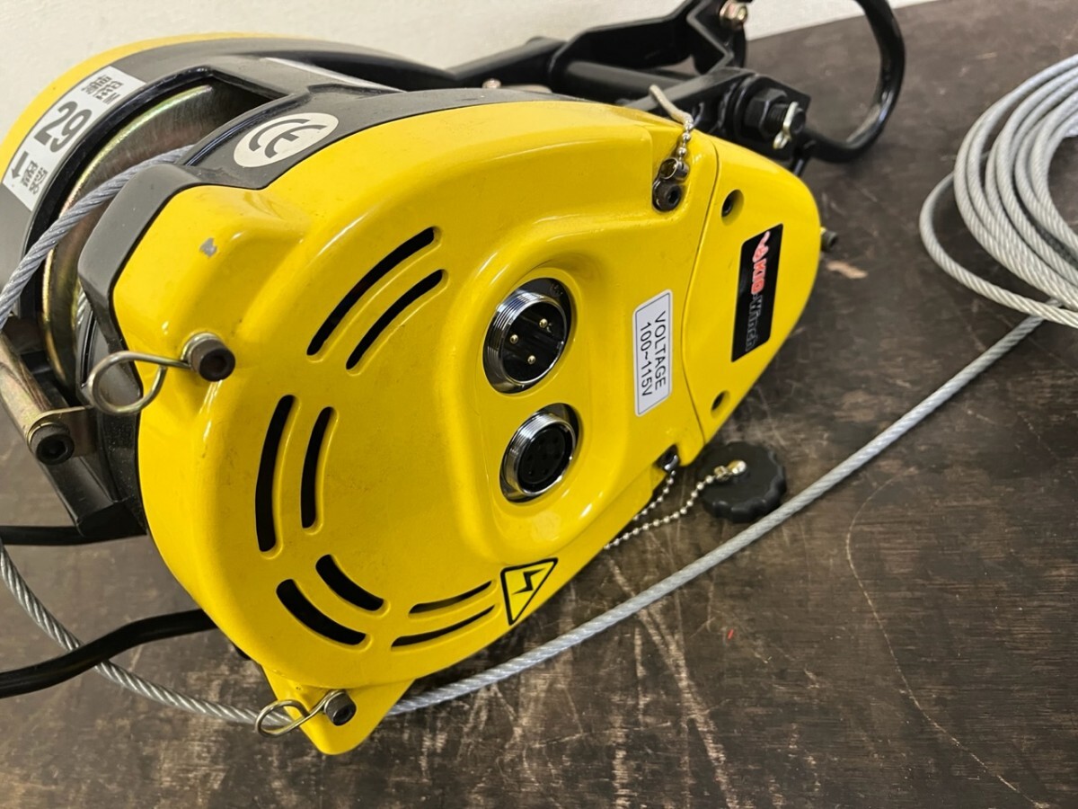 Yahoo!オークション - 【美品】 KIO ミニウインチ KIO-230 230kg 揚程2...