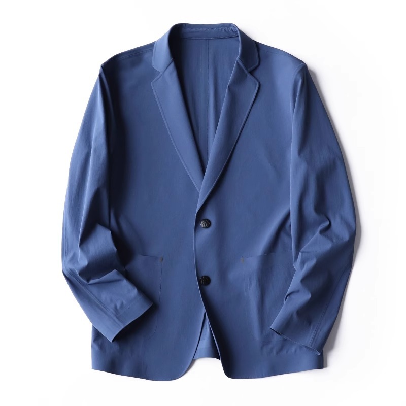 Yahoo!オークション - P058-M新品 テーラードジャケット メンズ 超薄手...