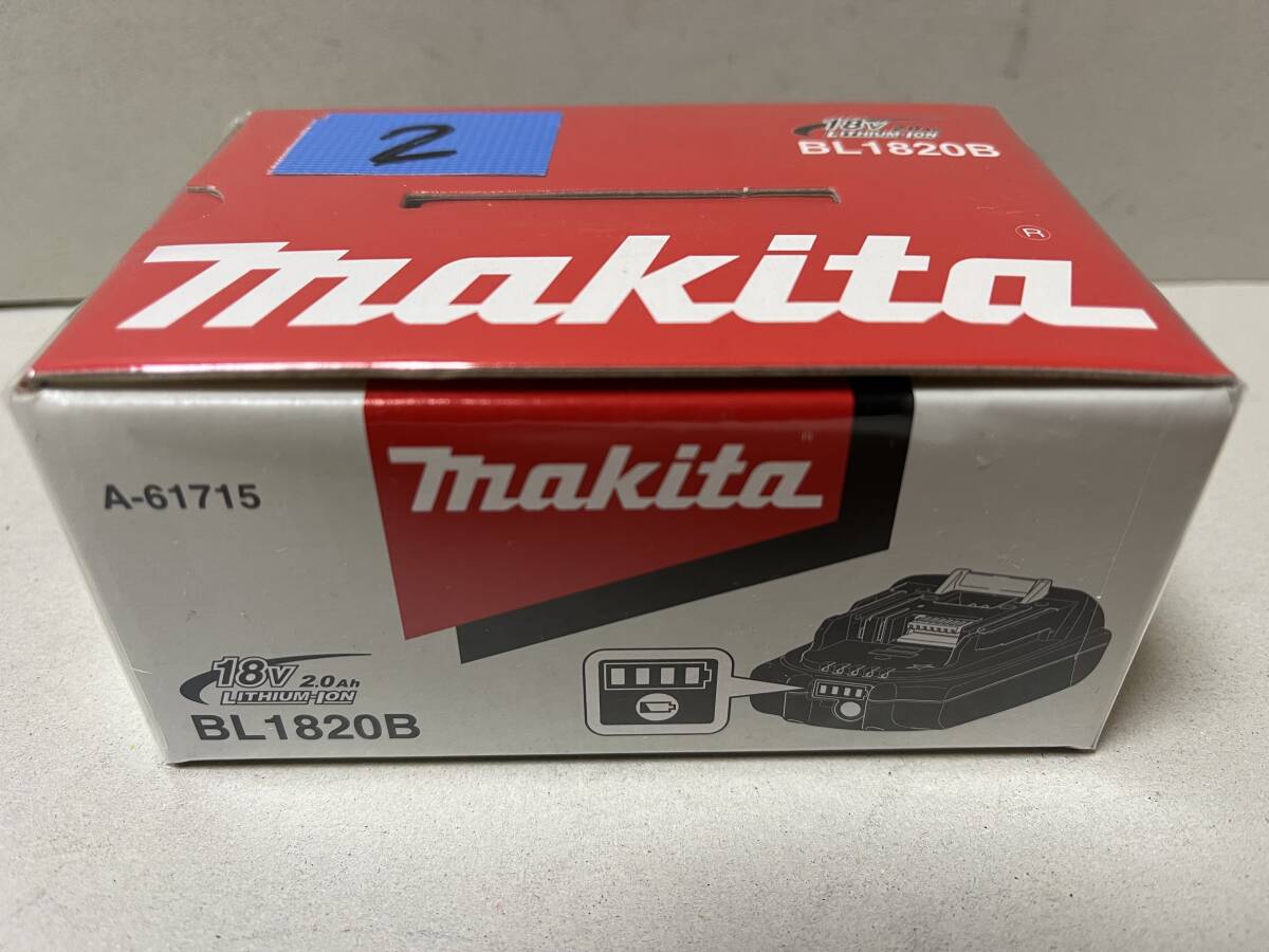 Yahoo!オークション - マキタ 18v バッテリー BL1820B ②