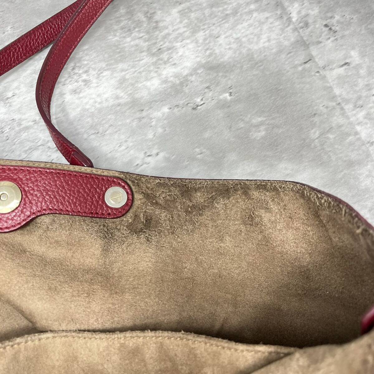 Yahoo!オークション - 希少色 A4 フルラ トートバッグ オールレザー シ...