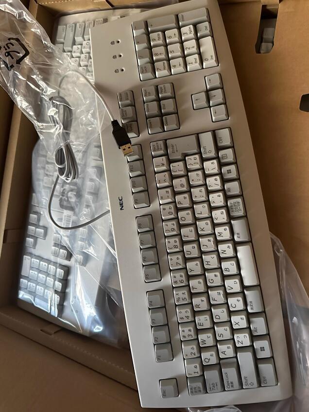 Yahoo!オークション - 新品 NEC KU-1778 USB 日本語キーボード
