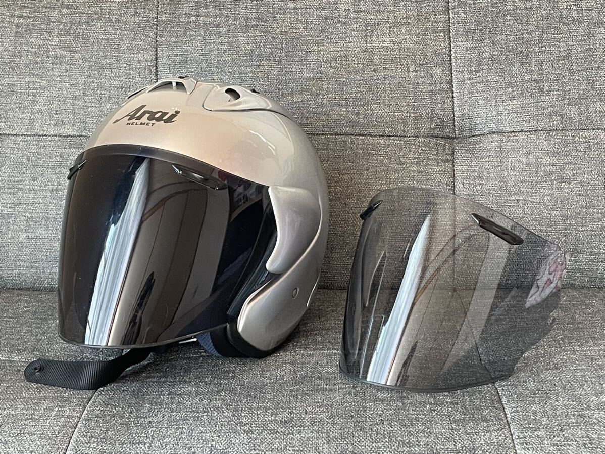 Yahoo!オークション - Arai SZ-Ram3 セミスモークシールド付き アライ...
