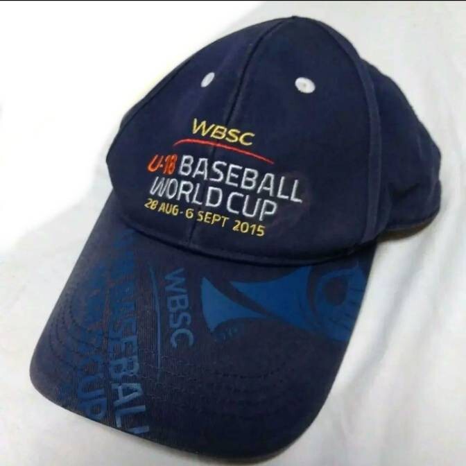Yahoo!オークション - キャップ WBSC U-18 ベースボールワールドカップ