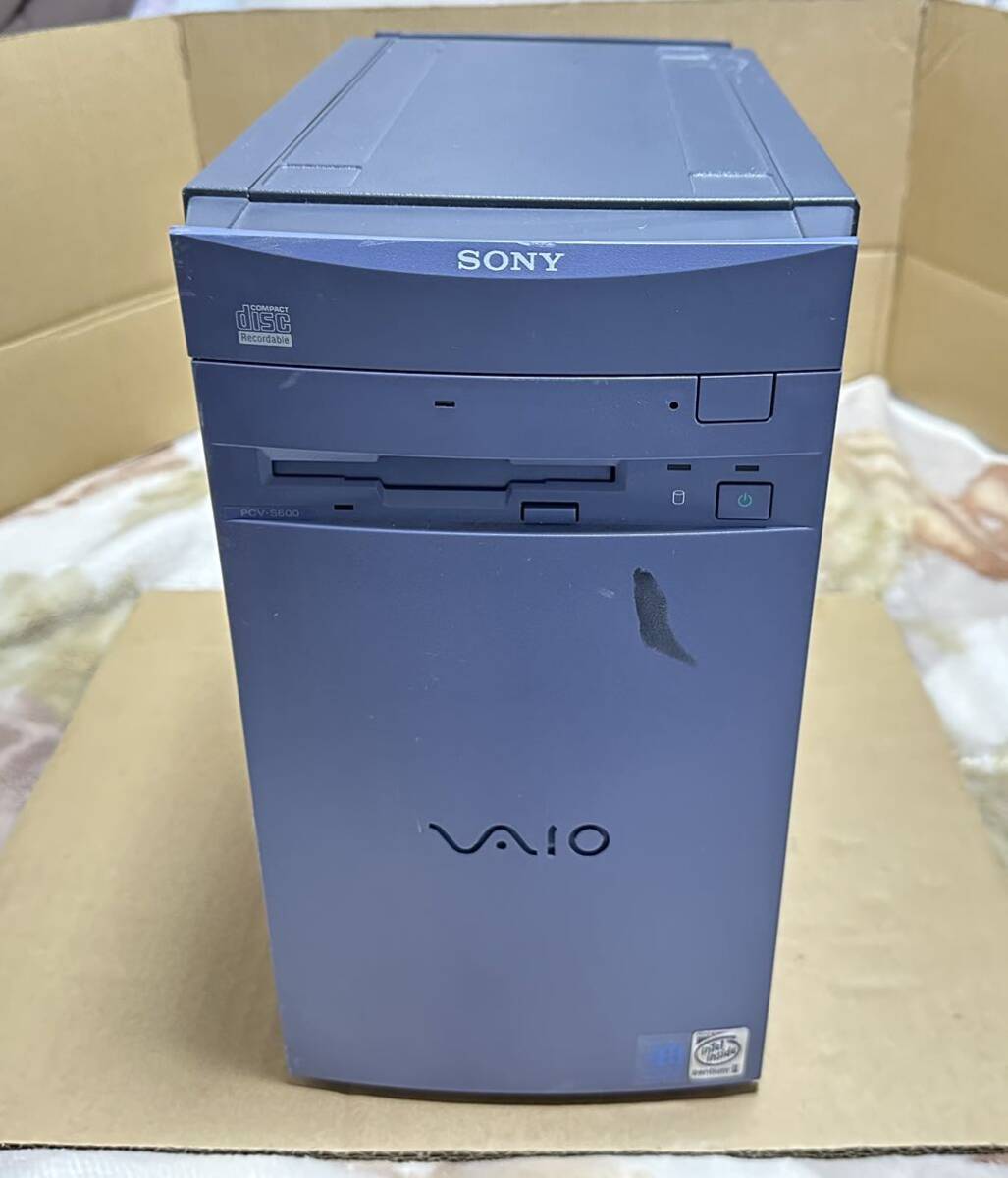 Yahoo!オークション - SONY Vaio PC本体 PCVーS600 Windows 95 intel i...