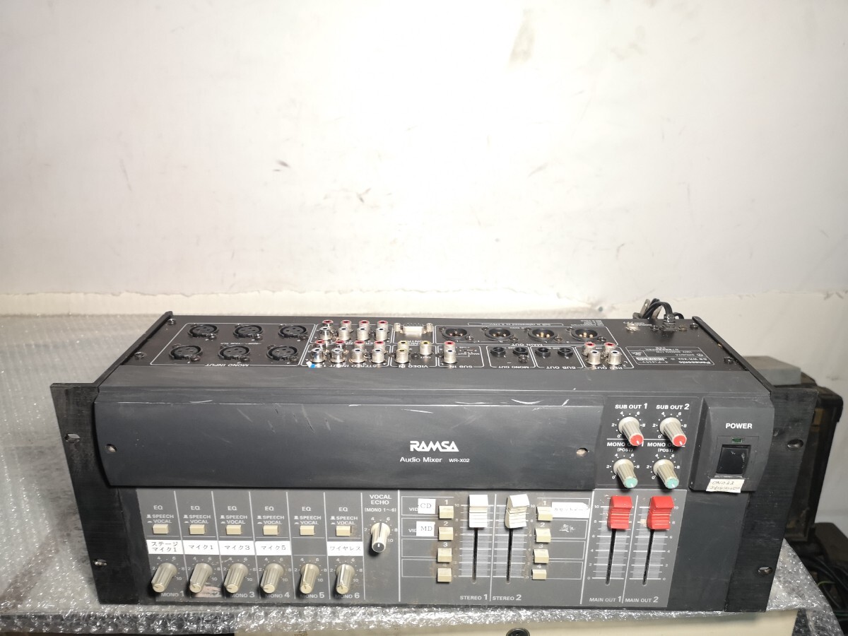 Yahoo!オークション - 最終出品 Panasonic WR-X02 ミキサー ジャンク