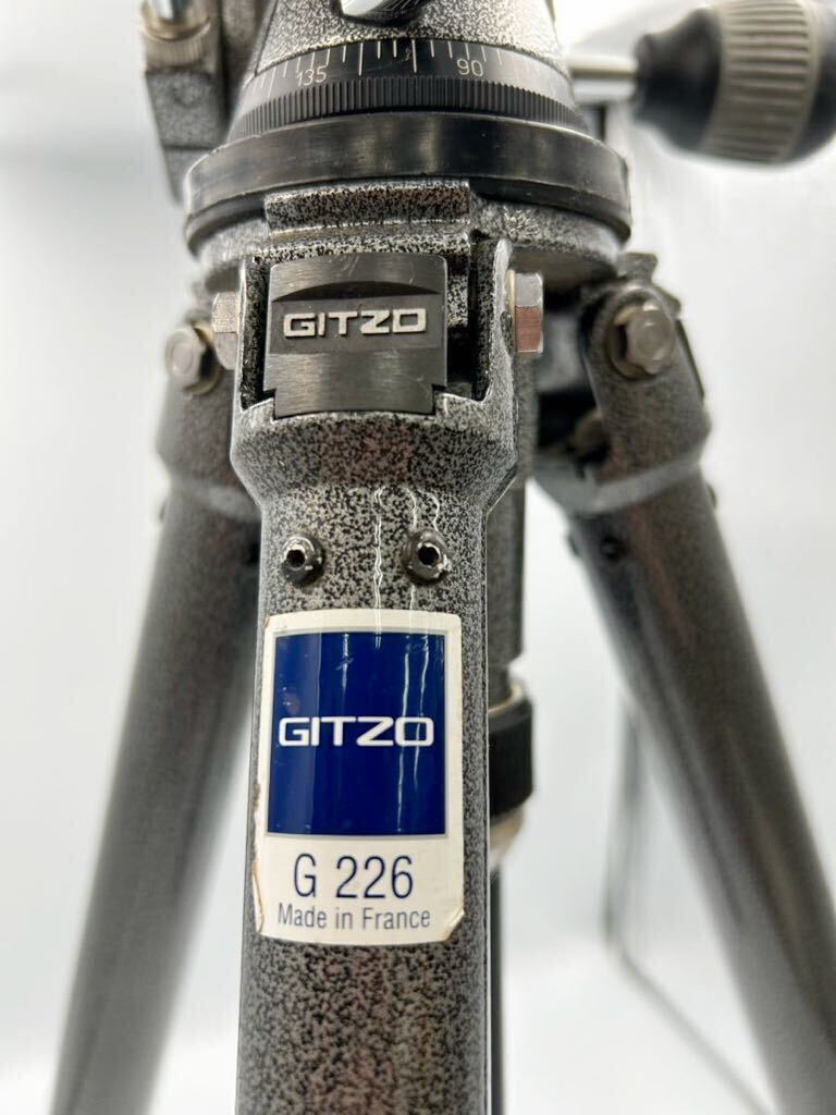 Yahoo!オークション - GITZO G226三脚 / G1270M 雲台セット 現状品 フ...
