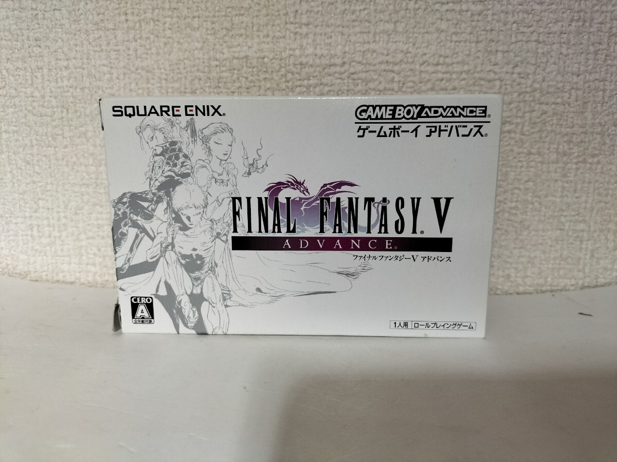 GBA FF5 FFV ゲームボーイアドバンス ファイナルファンタジーV アドバンス 箱 説明書付き み GAMEBOY ADVANCE FINAL FANTASY V(ロールプレイング ...