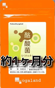 Yahoo!オークション - 酪酸菌 約1ヶ月分 ogaland オーガランド サプリ...