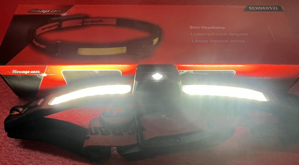 Yahoo!オークション - Snap-on スナップオン LEDスリムヘッドライト EC...