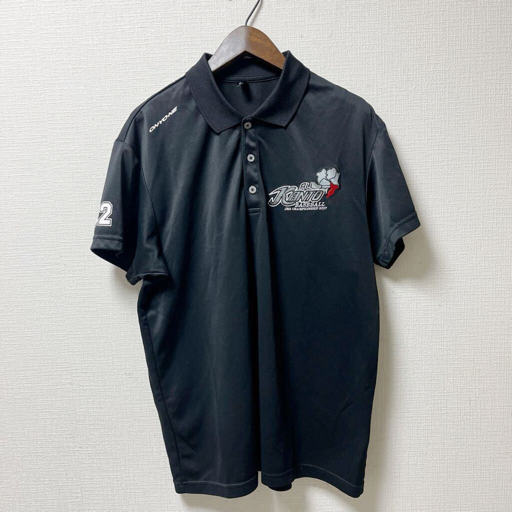 Yahoo!オークション - ONYONE オンヨネ 半袖 ポロシャツ Oサイズ ブラ...