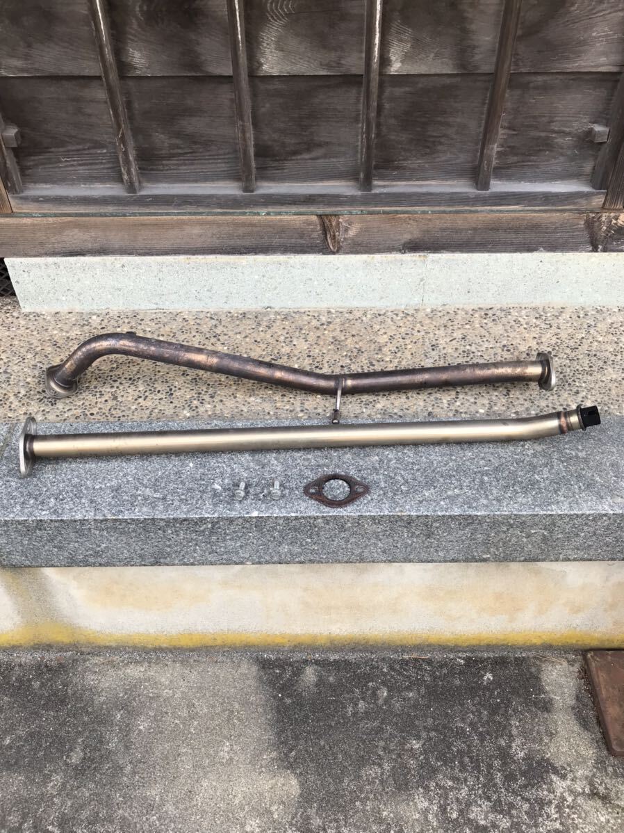 Yahoo!オークション - セルボ HG21S オートジュエル フロントパイプ 中...