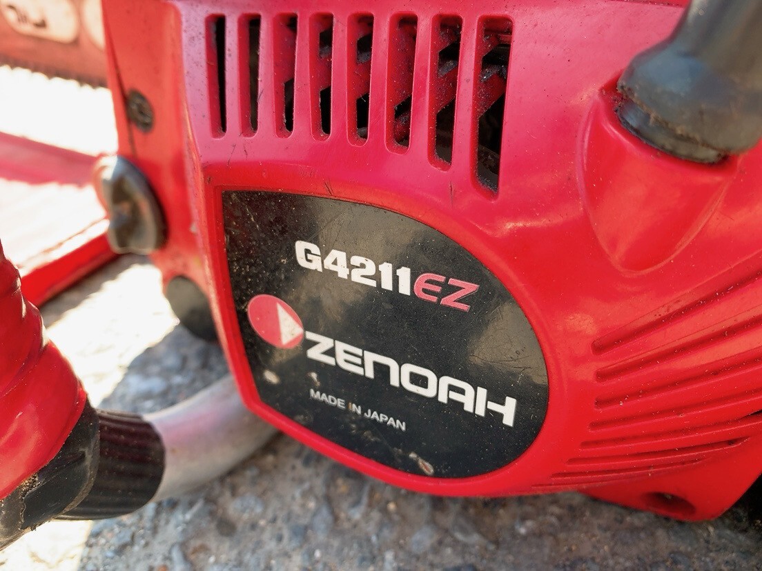 Yahoo!オークション - 動作良好 ZENOAH ゼノア G4211EZ エンジンチェー...