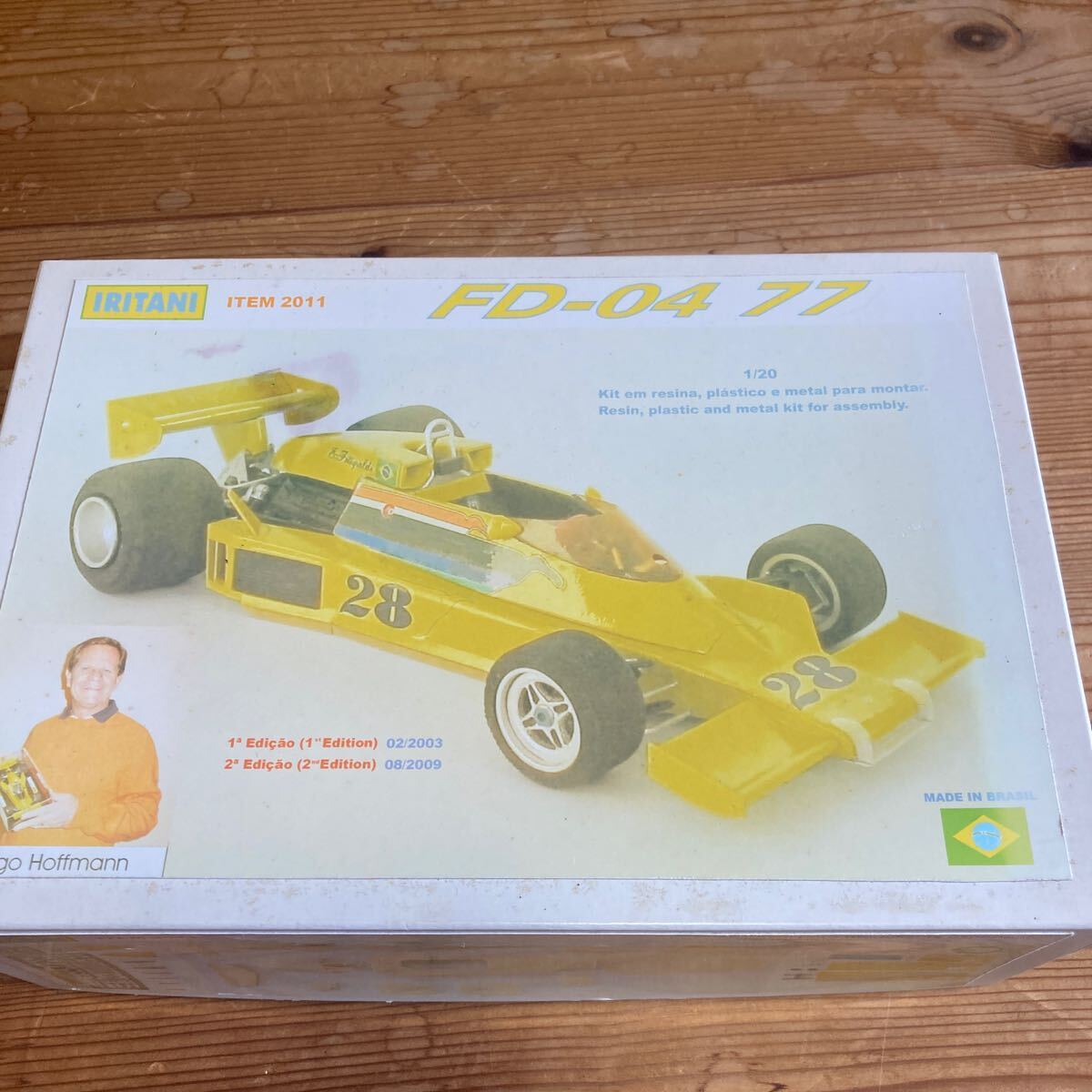 フィッティパルディFD-04 1/20 F1 イリタニ レジンキット未組立 ｜代購幫