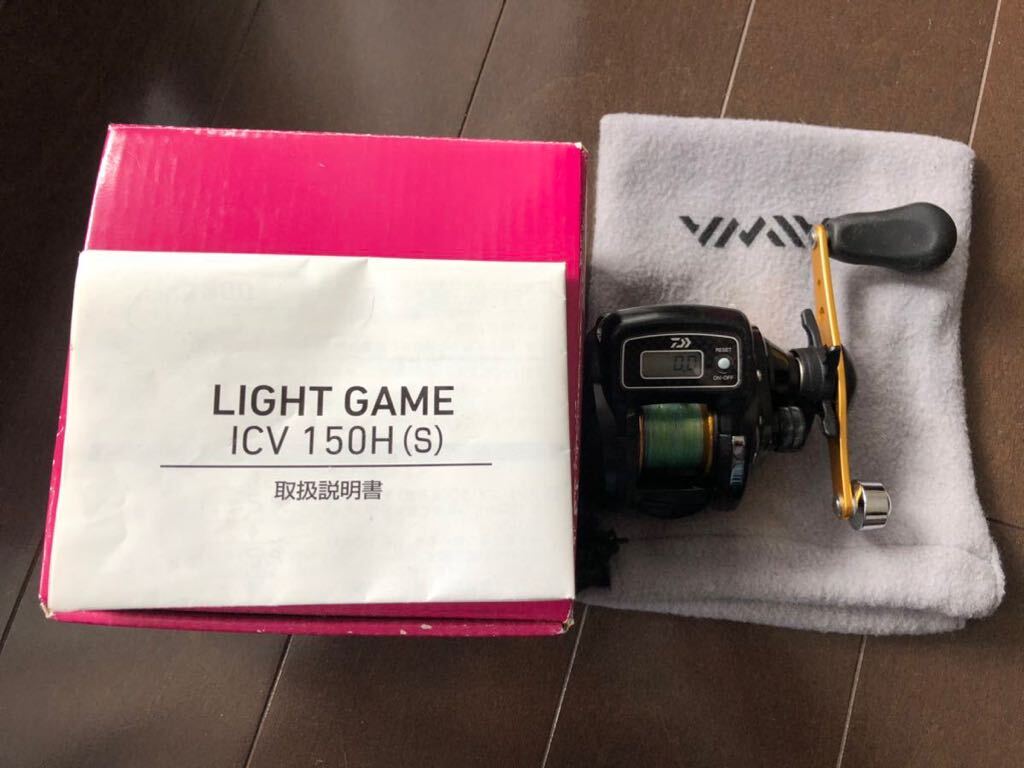 Yahoo!オークション - ダイワ DAIWA ICV 150H ライトゲーム LIGHT GAME...