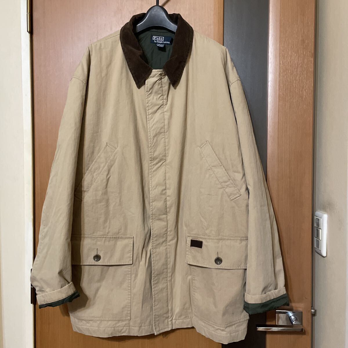 希少 名作『POLO by RALPH LAUREN』90s 襟コーズキルティング 希少 名作『POLO by RALPH LAUREN』90s 襟コーズキルティング