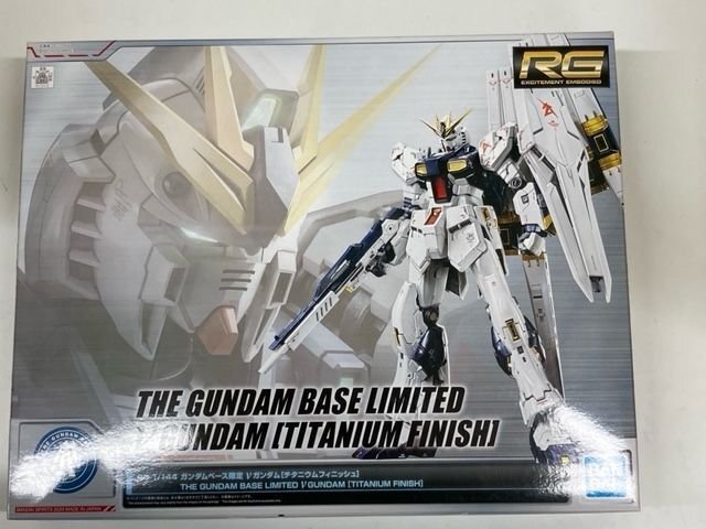 未組立 RG 1/144 ガンダムベース限定 νガンダム チタニウムフィニッシュ プラモデル ガンプラ H23(その他)｜売買されたオークション情報、yahooの商品情報をアーカイブ公開 ...