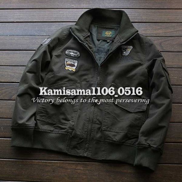 Yahoo!オークション - G957/XXXXL→XXL程度 豪華刺繍 AIRFORCE 薄手 コ...