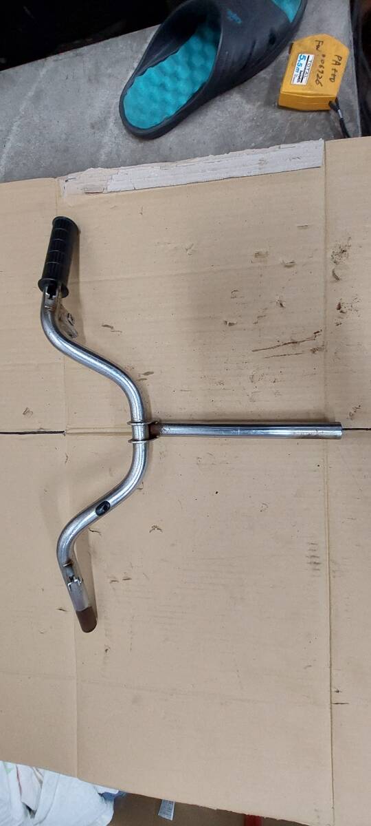 Yahoo!オークション - ホンダ p25 pc50 ステアリングパイプハン...