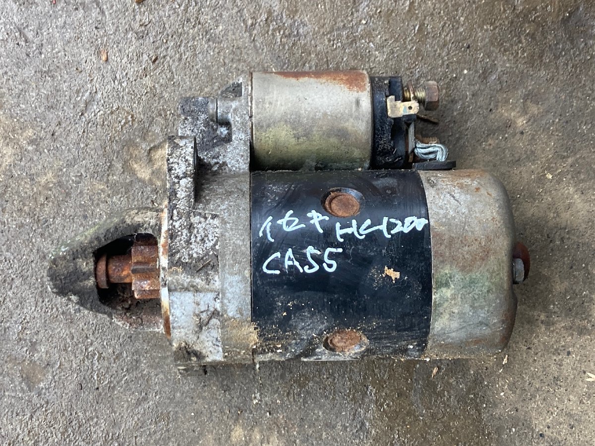 滋賀発 コンバイン ヰセキ イセキ HL1200 エンジン CA55 セルモーター(パーツ)｜売買されたオークション情報、yahooの商品情報をアーカイブ公開 - オークファン（aucfan.com）