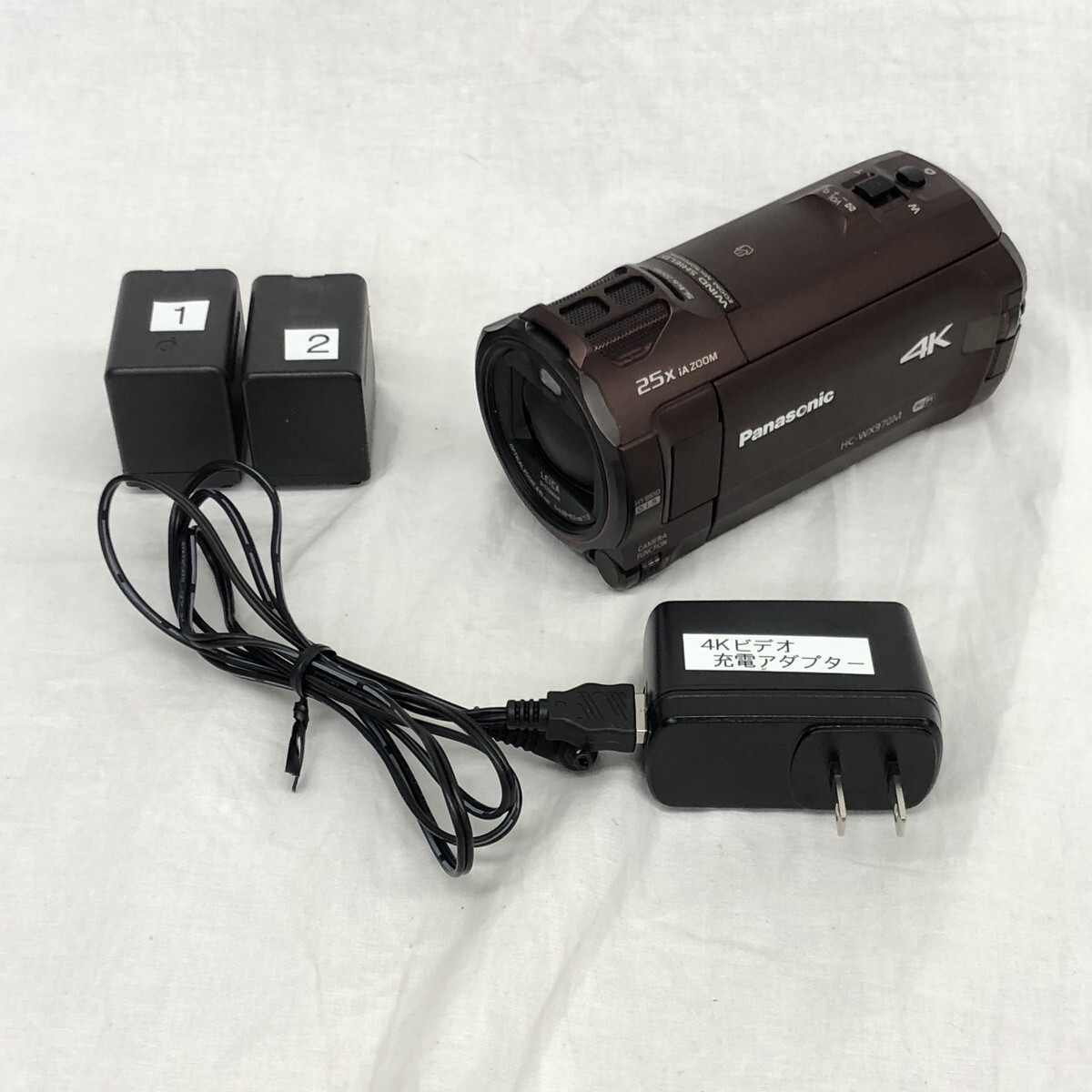 Yahoo!オークション - 【ジャンク】 Panasonic パナソニック 4K HC-WX9...