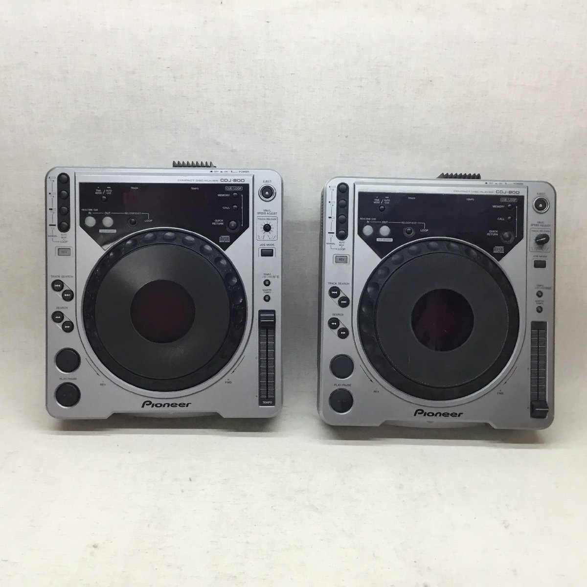 Yahoo!オークション - Pioneer パイオニア COMPACT DISC PLAYER CDJ-8...
