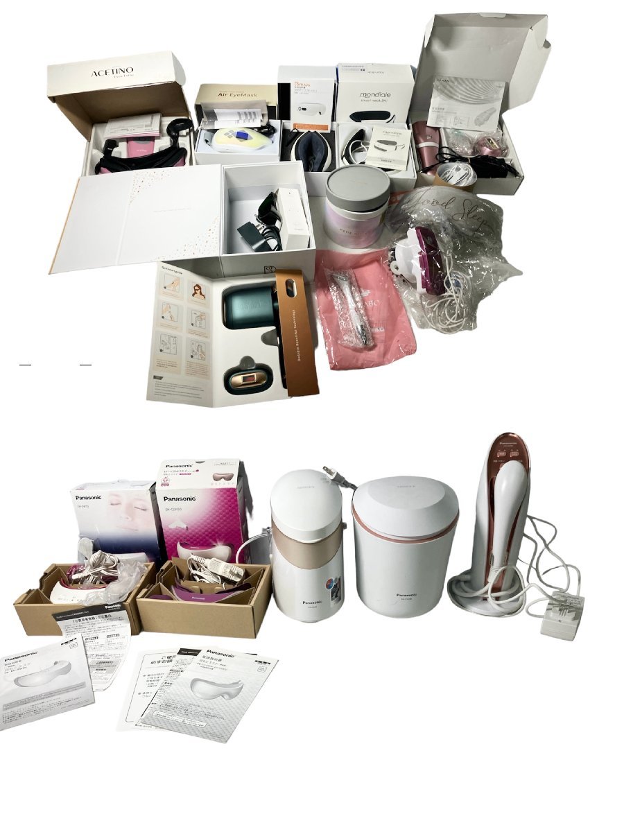 Panasonic nanocare mondiale Lomaya 美容機器 他 まとめ 脱毛 目元ケア スチーマー エフェクター ジャンク品 12.6kg(美容機器)｜売買された ...