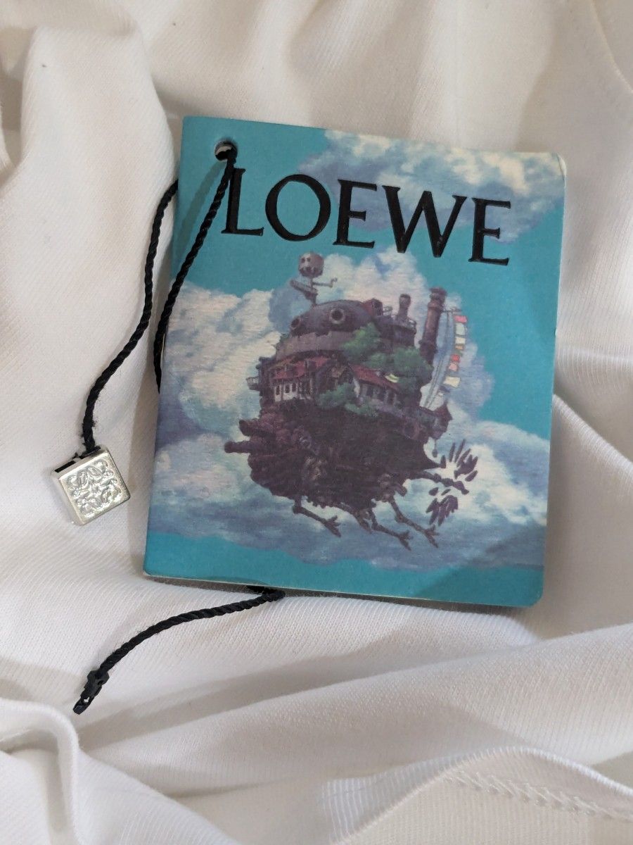 ロエベ ハウル LOEWE カルシファーポケット刺繍Tシャツ M ジブリ ロエベ ハウル LOEWE カルシファーポケット刺繍Tシャツ M ジブリ