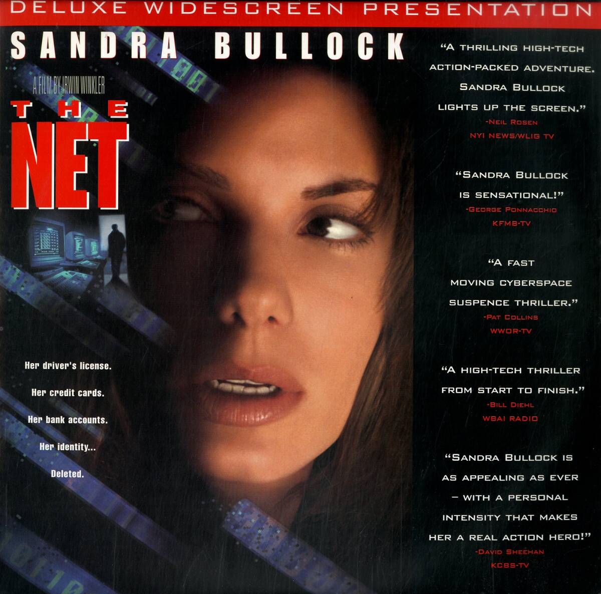 Yahoo!オークション - B00093892/LD/サンドラ・ブロック「The Net (Del...