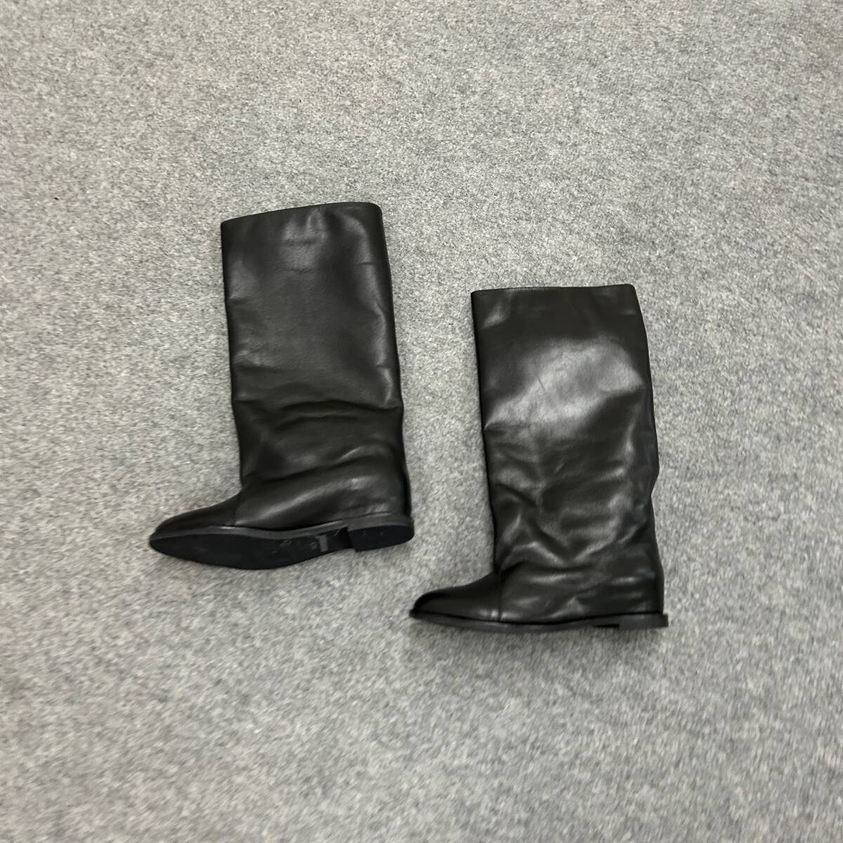 Yahoo!オークション - A509 ACルーズシルエットLブーツ（ネ ブラッ...