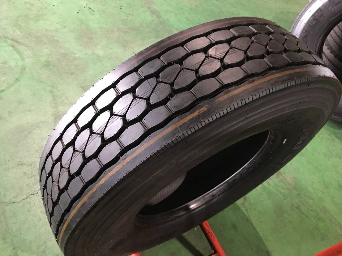 Yahoo!オークション - s192-4-2 295/80R22.5 BS エコピアM801Ⅱ 中古1...
