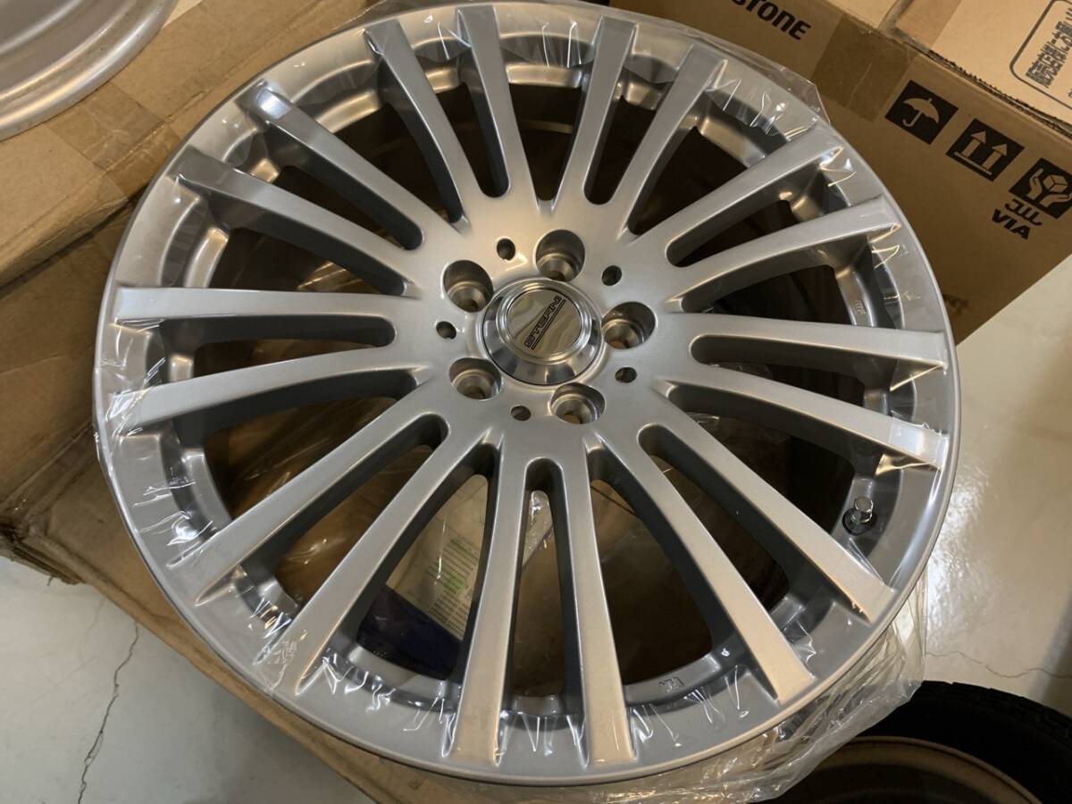 ★tk193-4-3 ★新品アルミ＆215/45R17 ノキアン オールシーズン新古 4本set 86 BRZ 30/50プリウス カローラツーリング