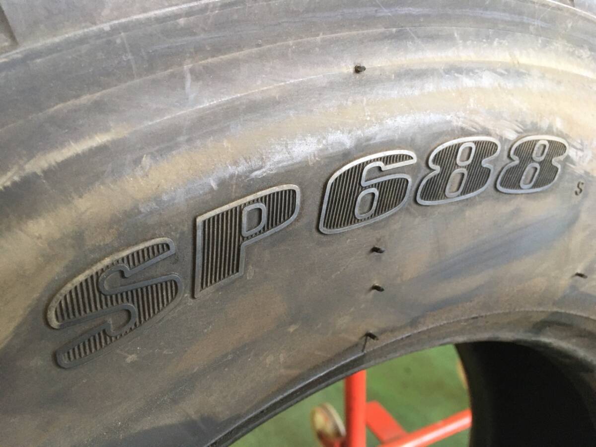 Yahoo!オークション - s319-4-3B 245/70R19.5 中古1本 ダンロップ SP68...